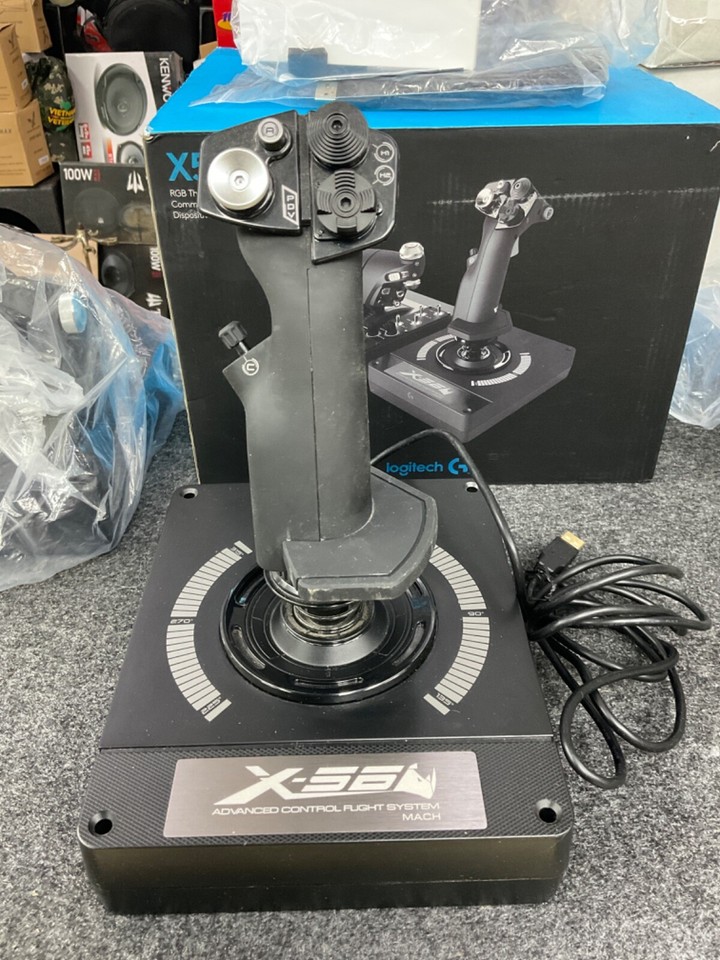 Logitech X56 HOTAS Throttle and JoyStick - Black | eBay