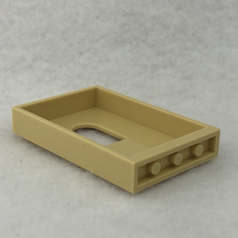 LEGO 60808 Tan Panel 1 x 4 x 5 Wall with Window (x1) | eBay
