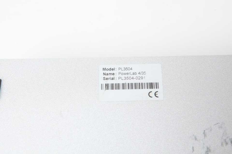 ADInstruments PowerLab 4/35 PL3504 Data Acquisition System - Power ...