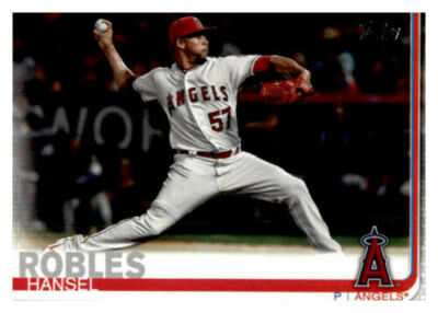 2019 Topps Update #US-137 Hansel Robles Los Angeles Angels | eBay