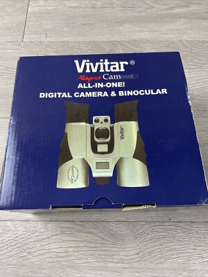 Vivitar Magna Cam All In One 10X25 Binoculars with VGA Digital Camera ...