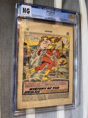 Showcase #4. “NG” Fresh CGC Slab. Not expensive. Origin Silver Age ...