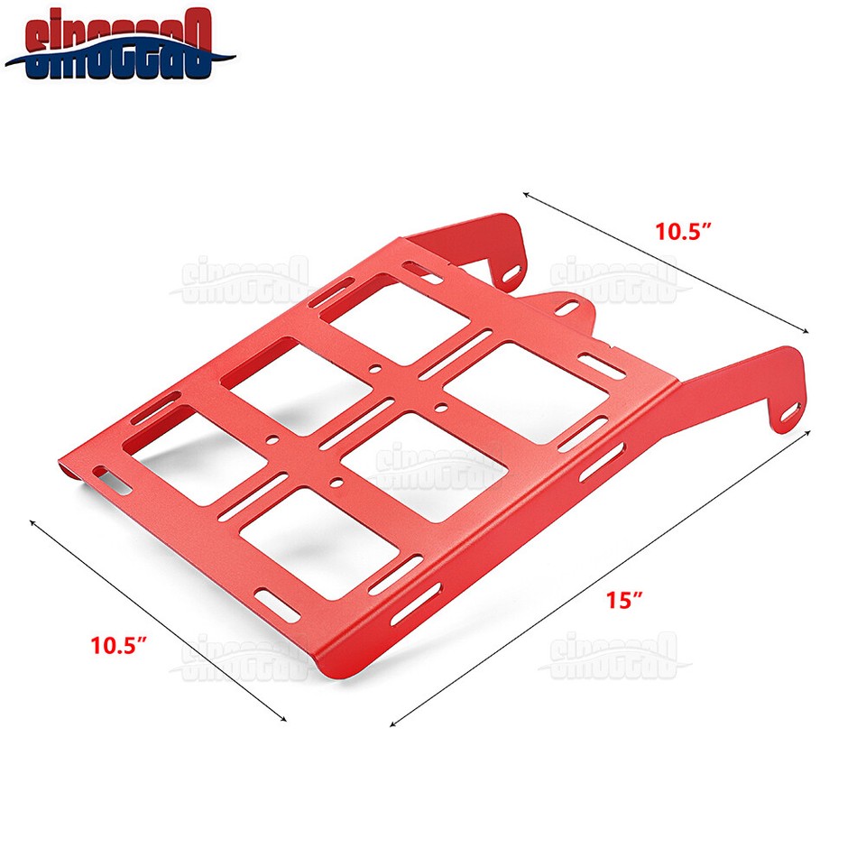 Red Rear Tail Luggage Bag Rack Cargo Rack Backpack Mount For Honda ...