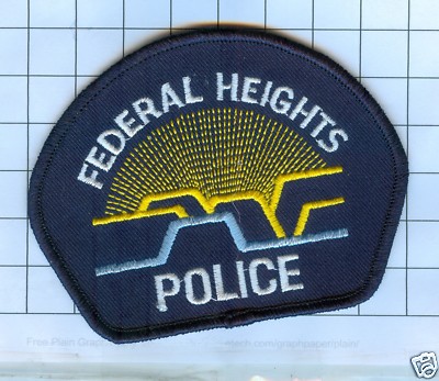 Police Patch - California - Federal Heights | eBay