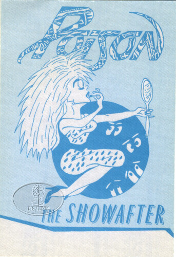 POISON 1988-89 Open Up & Say Ahh! Tour Backstage Pass | eBay