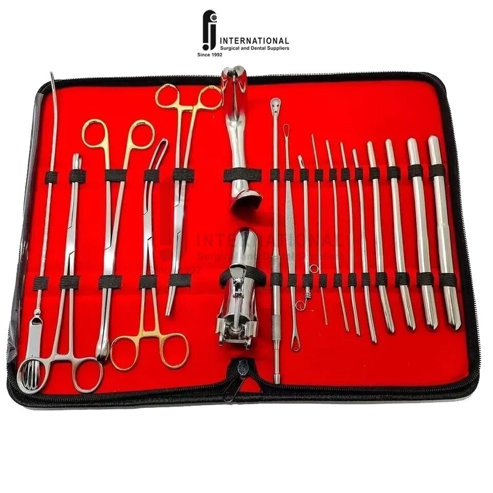 NEW Basic gynaecology Dilation and curettage(D&C) Set German Surgical ...