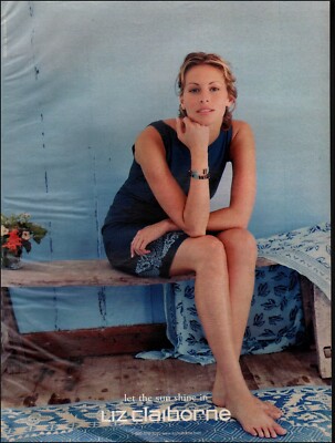 2000 Print ad Liz Claiborne modern fashion model Niki Taylor photo 04 ...