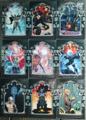 2023 Upper Deck Fleer Ultra Midnight Sons Complete Thauma Artifacts Set ...