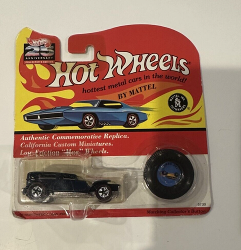 1992 Hot Wheels Prowler 25th Anniversary Mattel Red Lines with ...