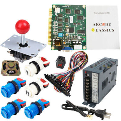 DIY Arcade jamma 1 player Arcade 60 in 1 Vertical Conversion Kit | eBay