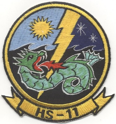 Early 1970s US Navy HS-11 Squadron Patch by ACE Novelty | eBay