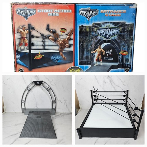 WWE Jakks Pacific Wrestling Value Pack: Wrestlemania 22 Entrance Stage ...