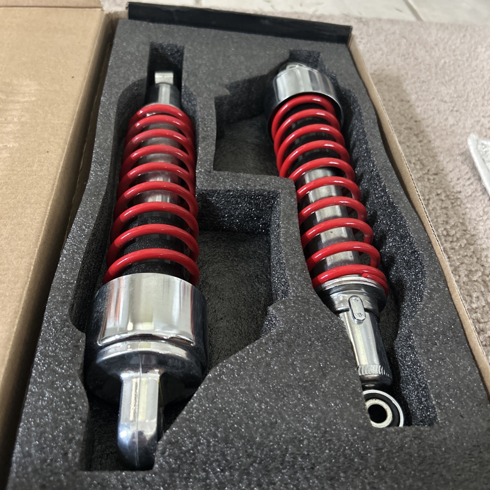 Pair of 320mm Universal Rear Shock Absorbers | eBay