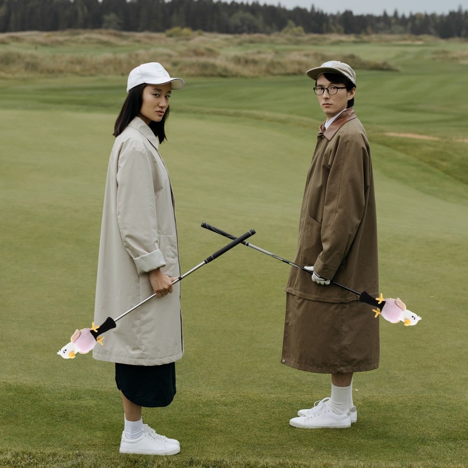 Cartoon Bird Golfs Club Cover Supple Golfs Club Head Sleeve Lovely ...