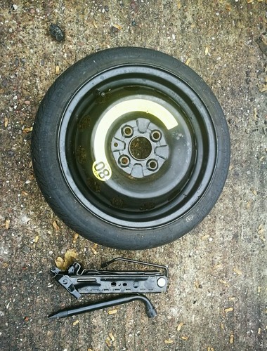 KIA PICANTO 2006-2022 SPACE SAVER 14" SPARE WHEEL & JACK AND SPANNER ...
