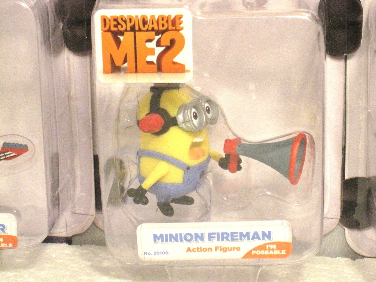 Minions Despicable Me 2 Fireman 54 Minions Toys Ideas | Minion Toy,