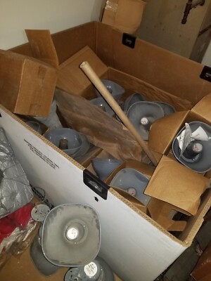 Used Atlas Sound AP-15 horn speaker Pager hailer Fire Alarm Loudspeaker ...