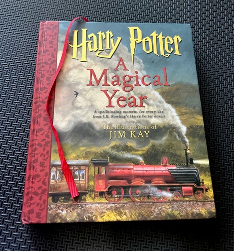 Harry Potter : A Magical Year, Hardcover J.K. Rowlong Illustrated By ...
