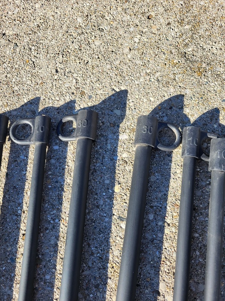 Bowflex Power Rods 110 Set 2x 30, 4x 10, 2x 5 = 110 lbs Power Pro ...