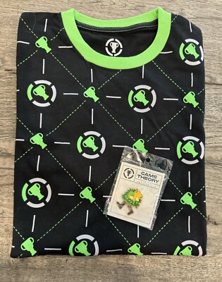Official Game Theory MatPat All-Over Logo Tee TheDark Side-w/Limited ...