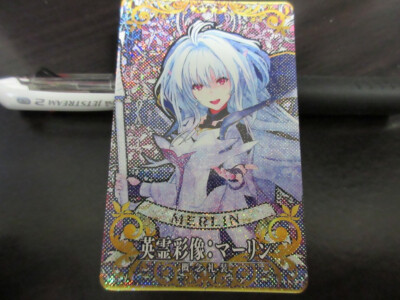 FGO Fate Grand Order Arcade Card Hero Color Merlin female | eBay