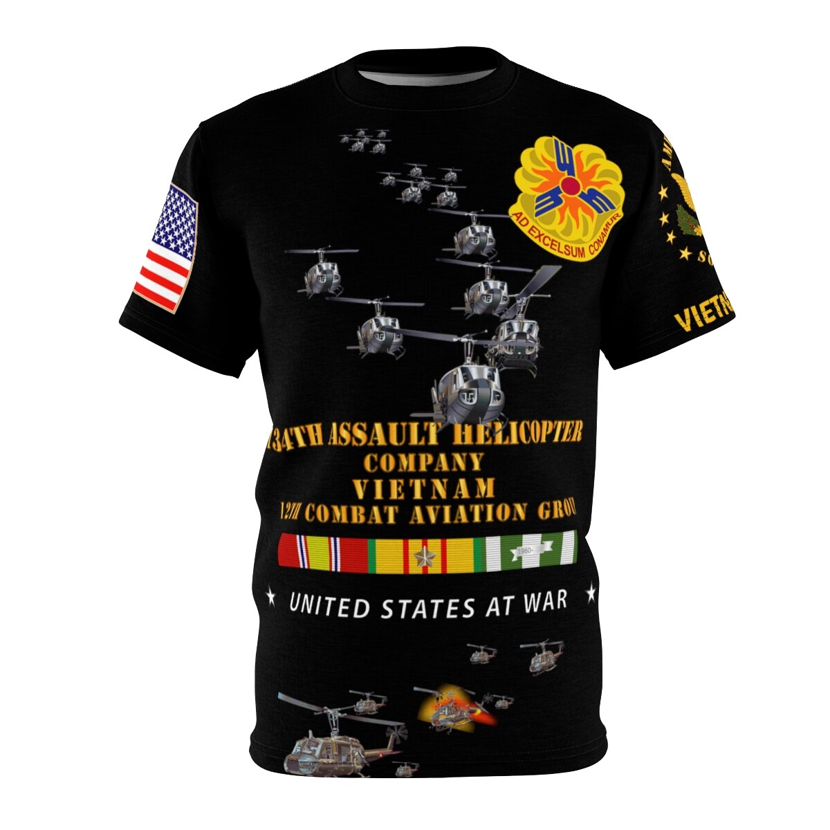 AOP - Vietnam - 134th Assault Helicopter Company with Devils Gunships ...