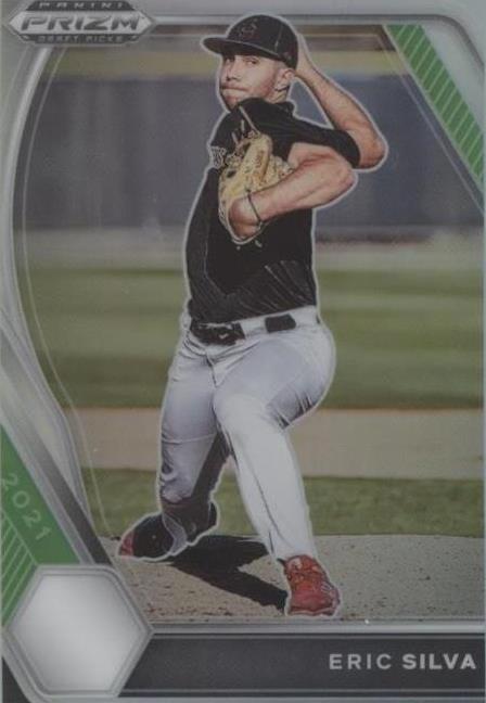 2021 Panini Prizm Draft Picks - Eric Silva #PDP115 Silver Prizm (RC ...
