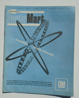 Chevrolet PartSmart November 1968 Unger Motor Co Phoenixville, PA ...