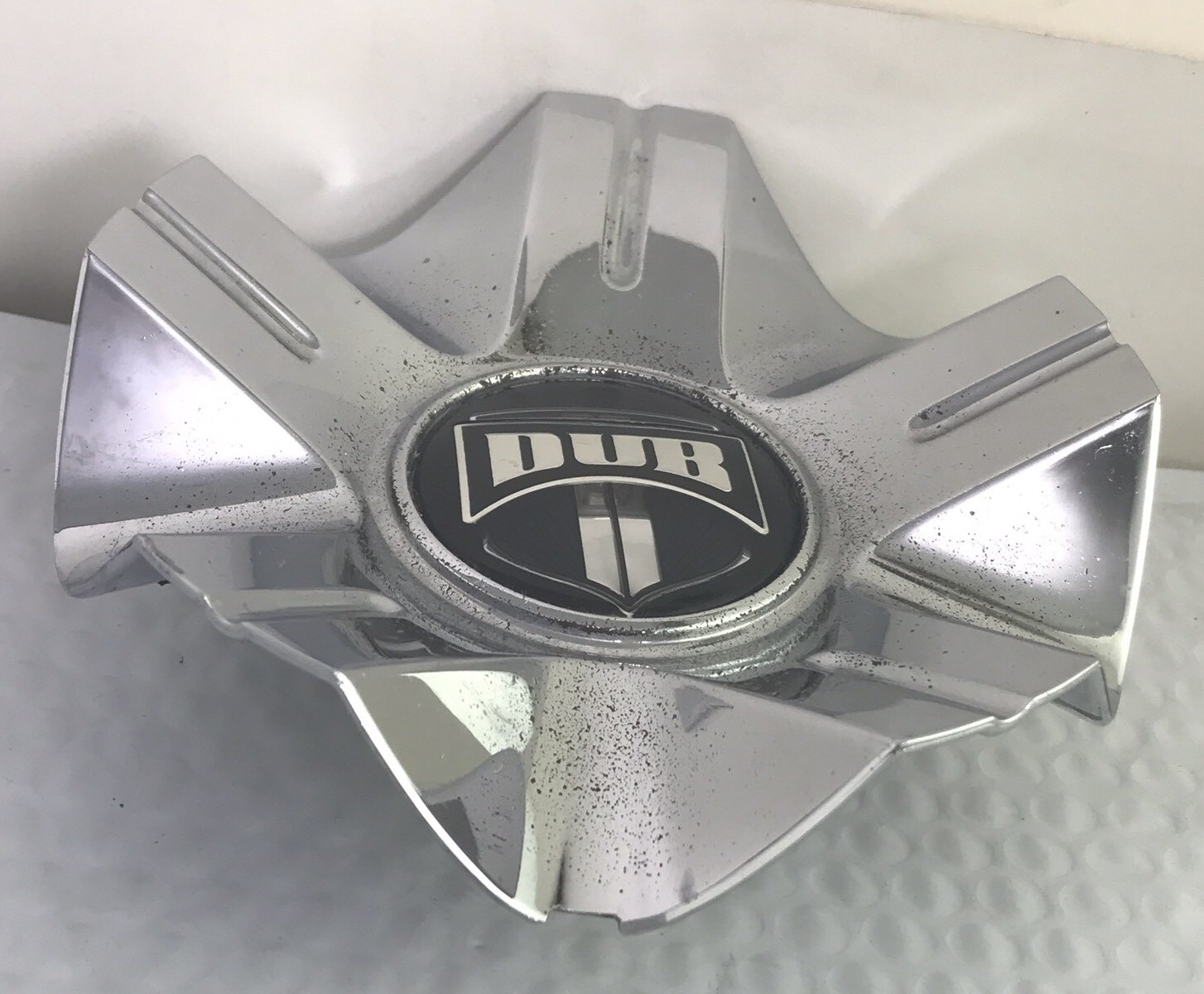 (1) DUB WHEELS Chrome CENTER CAP HUBCAP 6"1/4 | eBay