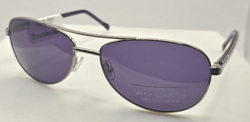 New Vera Bradley VB Genie Bloom Berry Sunglasses Frame 58-16-135 M2 | eBay