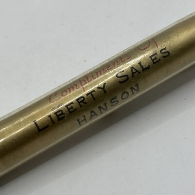 VTG Ballpoint Pen Liberty Sales Hanson Massachusetts | eBay