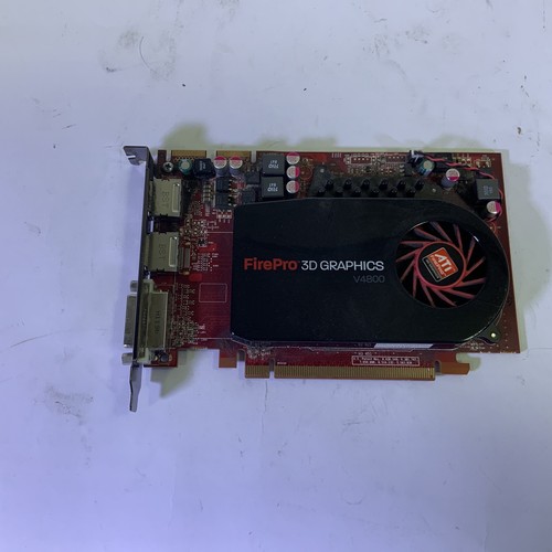 ATI FirePro V4800 1GB GDDR5 DP DVI 3D Full Height Video Graphics Card ...