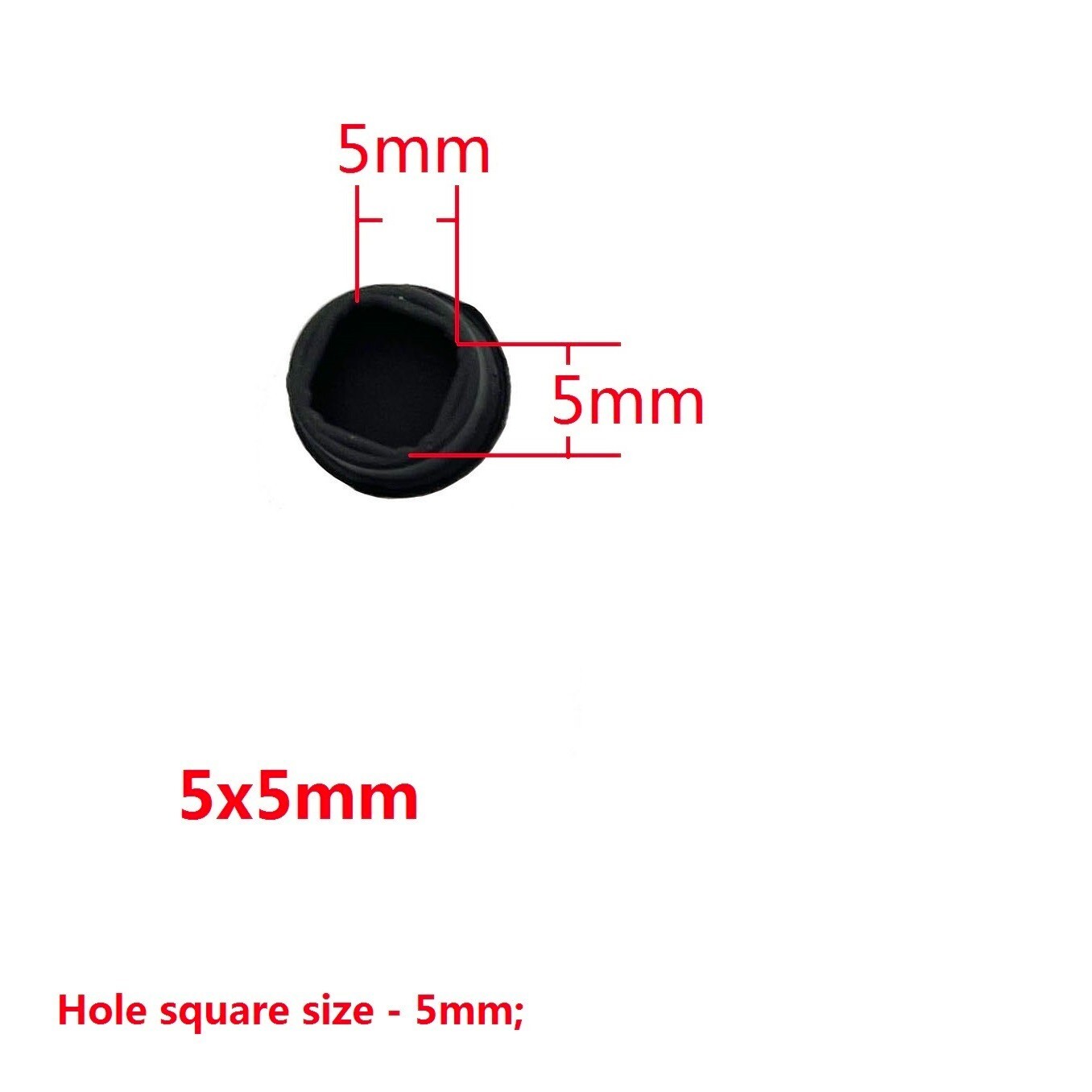 Black Dome Rubber Mouse Pointer TrackPoint Cap Soft Rim For HP Laptop ...