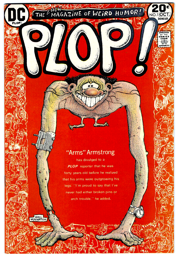 PLOP! #1 in VF/NM condition a DC 1973 Bronze Age humor comic Wolverton ...