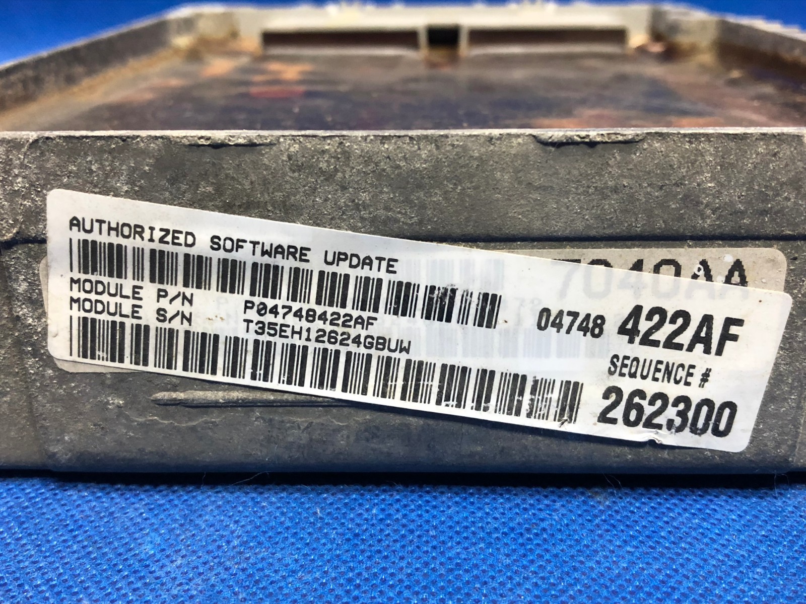 REFLASHED VIN NO SKIM 02 CARAVAN TOWN COUNTRY 3.3 ECU ECM MODULE ...