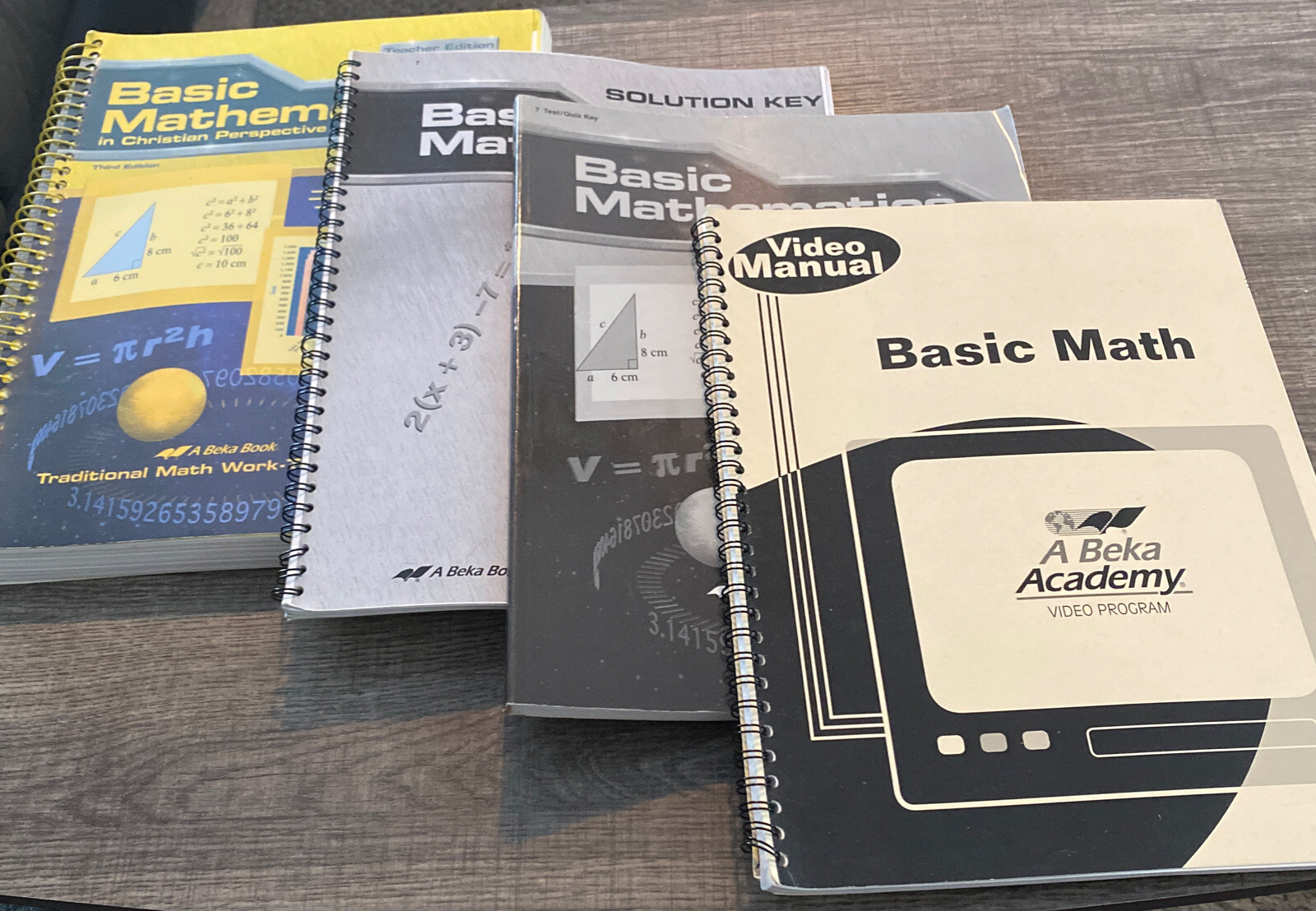 ABEKA A BEKA Basic Mathematics Teacher Keys Video Manual Grade 7 Third ...