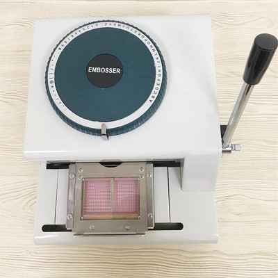 Stamping & Embossing - Military Dog Tag Machine