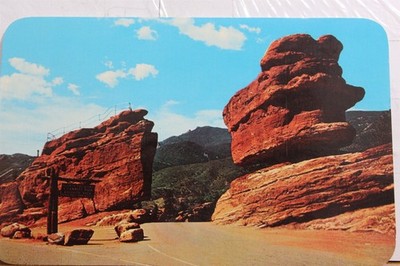 Colorado Springs CO Garden of the Gods Balanced Steamboat Rocks ...
