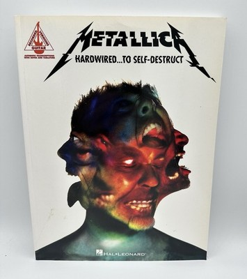 METALLICA GUITAR TAB / TABLATURE / ** BRAND NEW**/ HARDWIRED...TO SELF ...