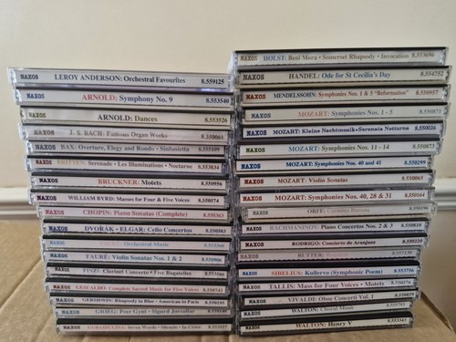 NAXOS CLASSICAL : 35 cd bundle | eBay UK