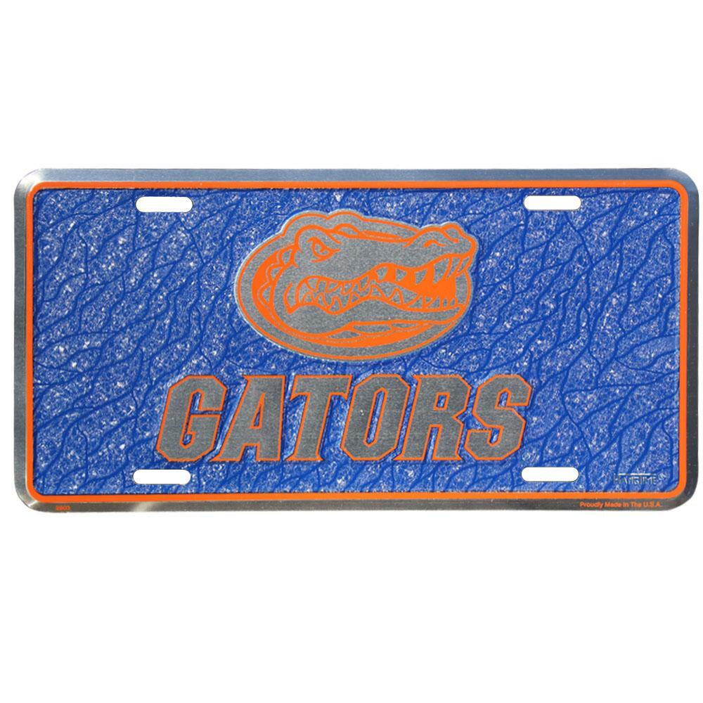 FLORIDA GATORS CAR TRUCK TAG LICENSE PLATE MOSAIC SIGN UNIVERSITY BLUE ...
