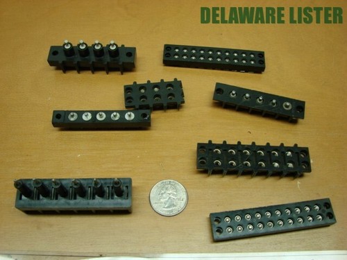 Mixed Lot of 8 Vintage Jones Wiring Wire Terminal Block/Strip 5-6 Bay ...