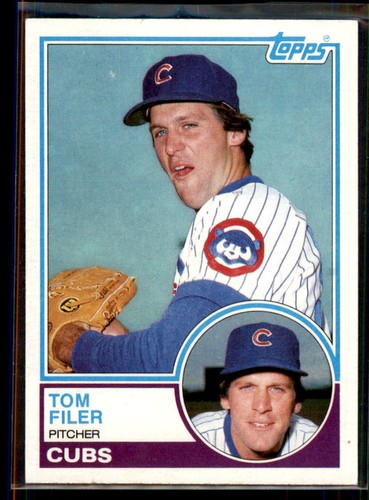 1983 Topps Tom Filer RC #508 Chicago Cubs | eBay