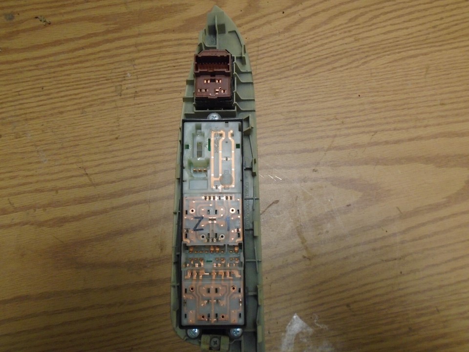 08-10 Infiniti QX56 Driver's Master Lock & Window Switch Tan OEM 25401 ...