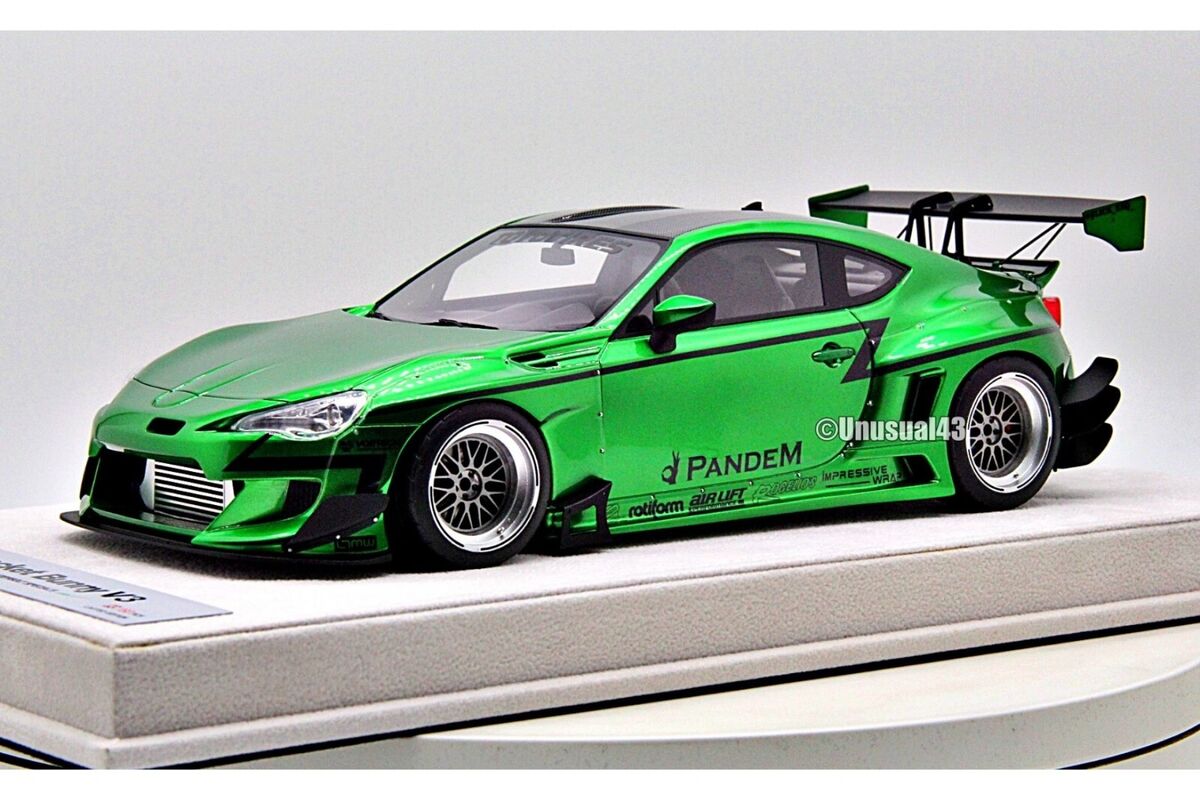 1/18 Fuelme Pandem Rocket Bunny GT86 V3 Green Thunderbolt 1/18 Fuelme Pandem Rocket Bunny GT86 V3 Green Thunderbolt