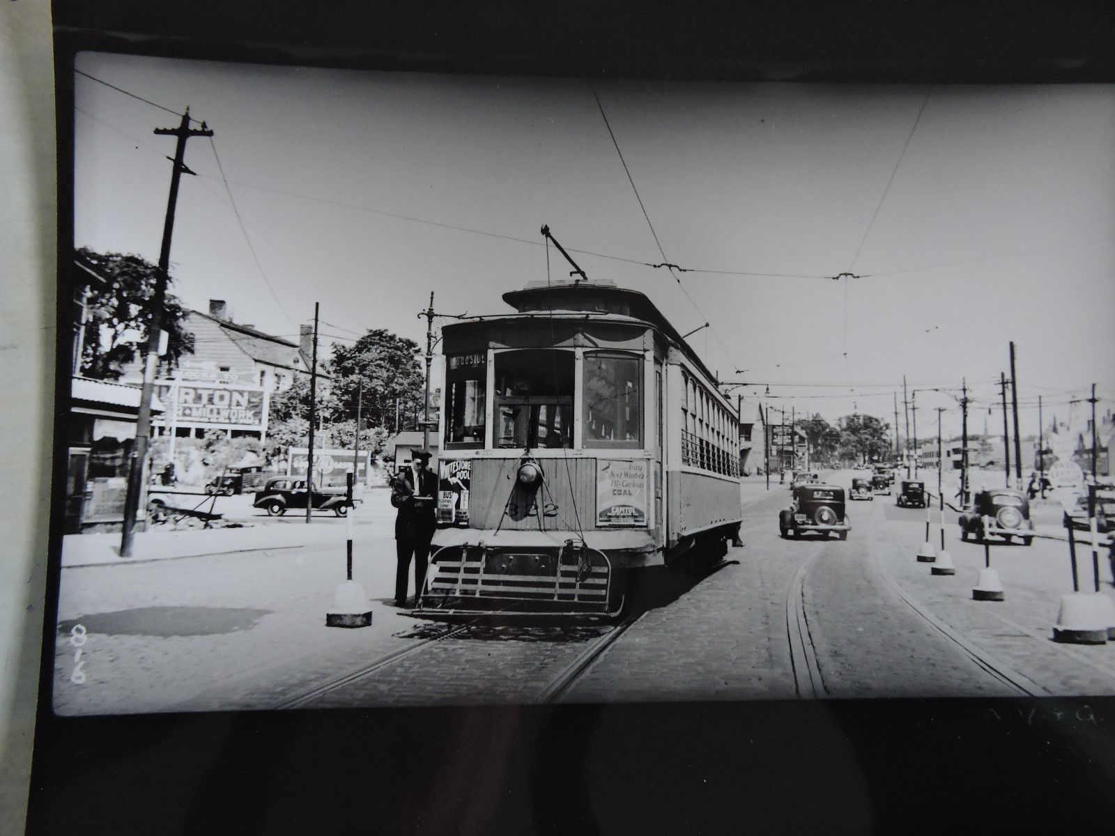 1935 NY & Queens Flushing Trolley New York City NYC 8x10 Reprint Photo ...