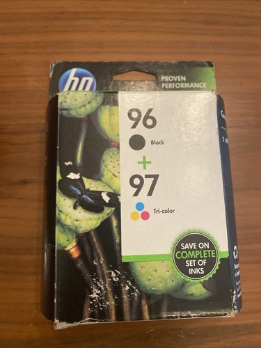 Sealed HP 96 Black 97 Tri Color Ink Inkjet Cartridge Combo Pack New Exp ...