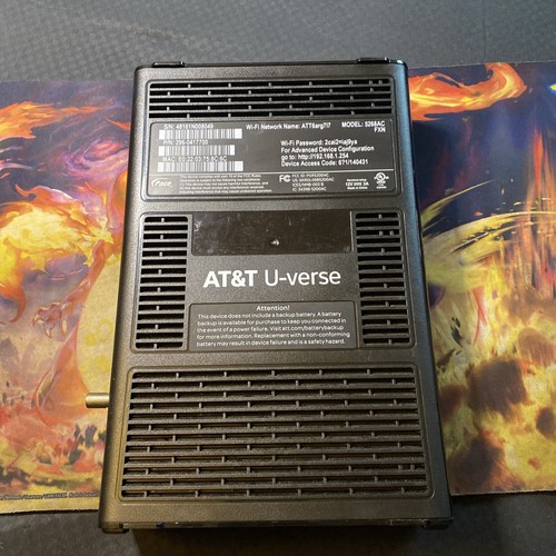 AT&T U-Verse Pace 5268AC Wireless Internet Gateway Modem Router(No ...