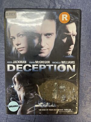 Deception (DVD, 2009, Widescreen) - Previously Rented 24543526216| eBay