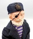 Vintage Lot of 4 Sea Captain Dolls Sailor Figures Pirates Nautical ...